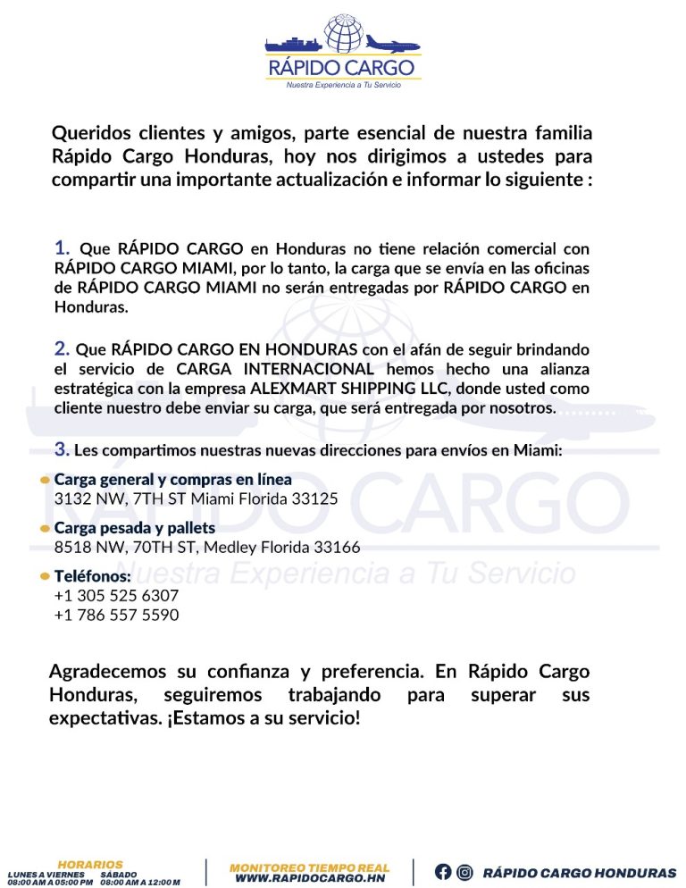 Rapido Cargo